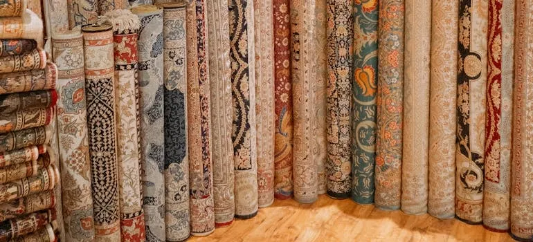 How to pack rugs and carpets for storage | PortaBox Storage