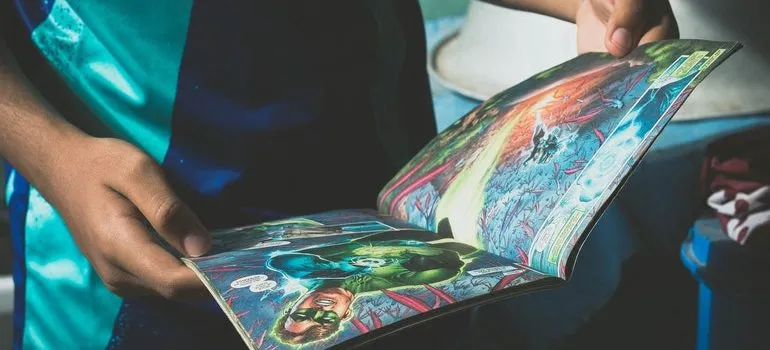 Tips for packing comic books for transport - PortaBox Storage